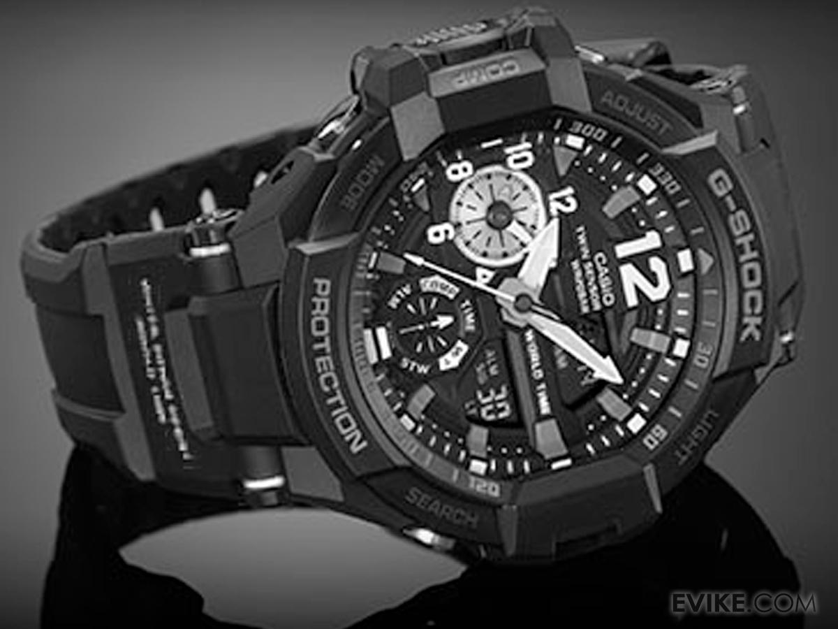 G-Shock Men's GA-1100 Gravitymaster Master of G Pilots Watch, Tactical ...