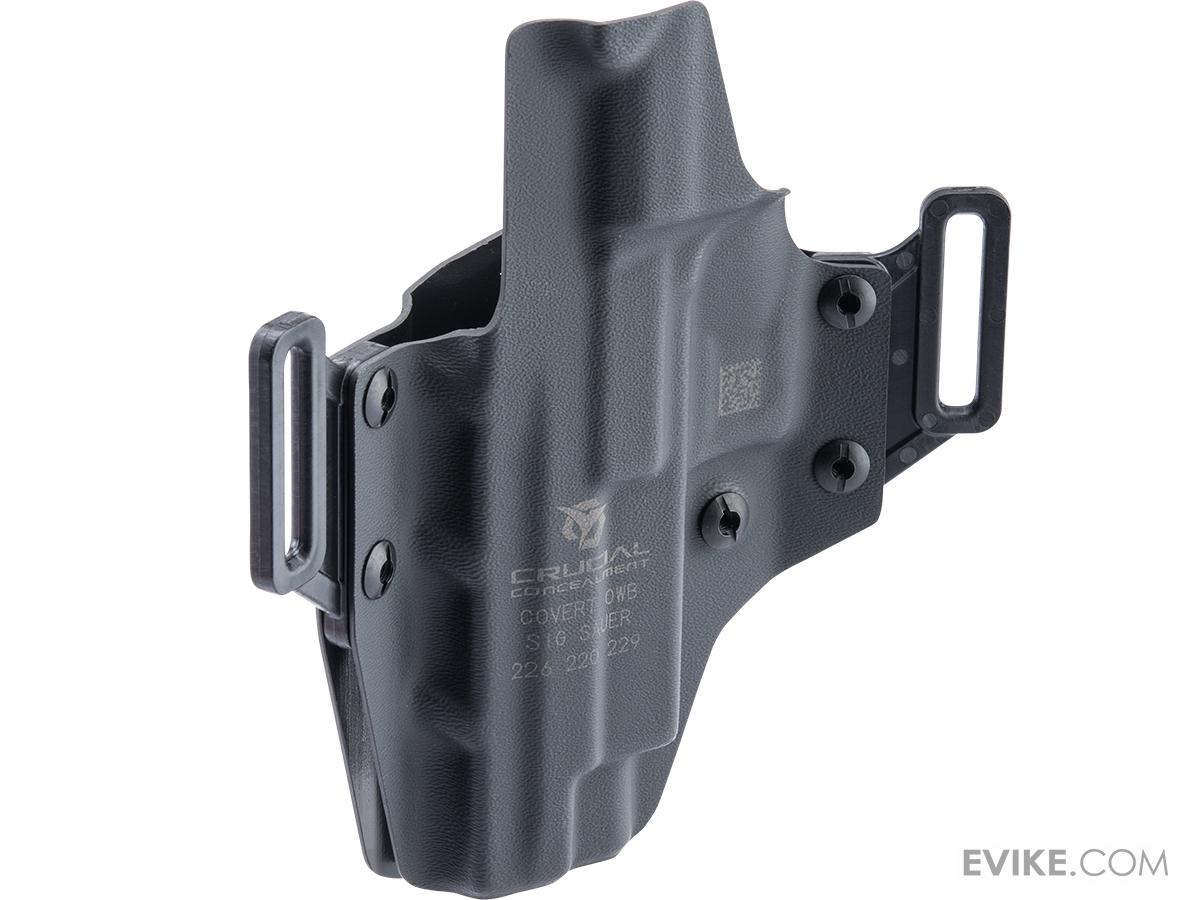 Crucial Concealment Covert OWB Holster (Model: Sig Sauer P220 / P226 / P229 / Right Hand ...