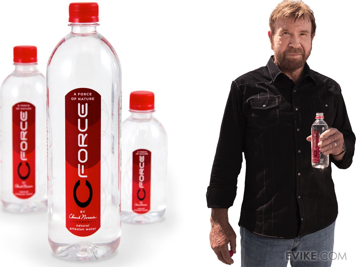 CForce 16.9 Fluid Ounce Chuck Norris Bottled Artesian Water, MORE ...