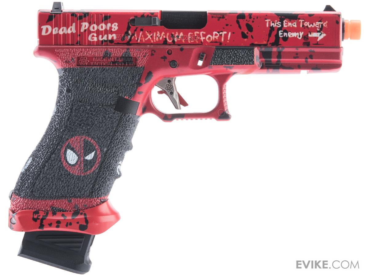 Ascend "Team DP" Custom Series Gas Blowback Airsoft Pistol by WE-Tech ...