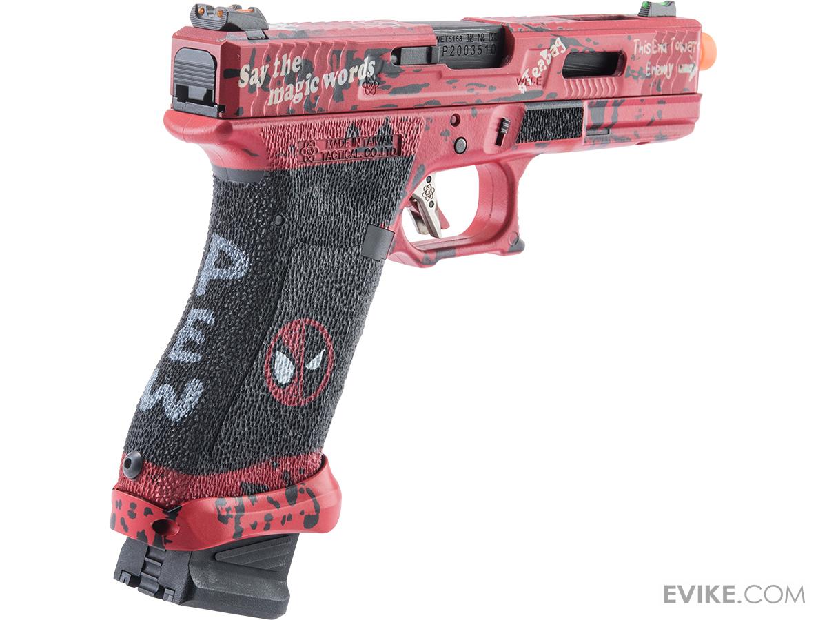 Ascend "Team DP" Custom Series Gas Blowback Airsoft Pistol by WE-Tech ...