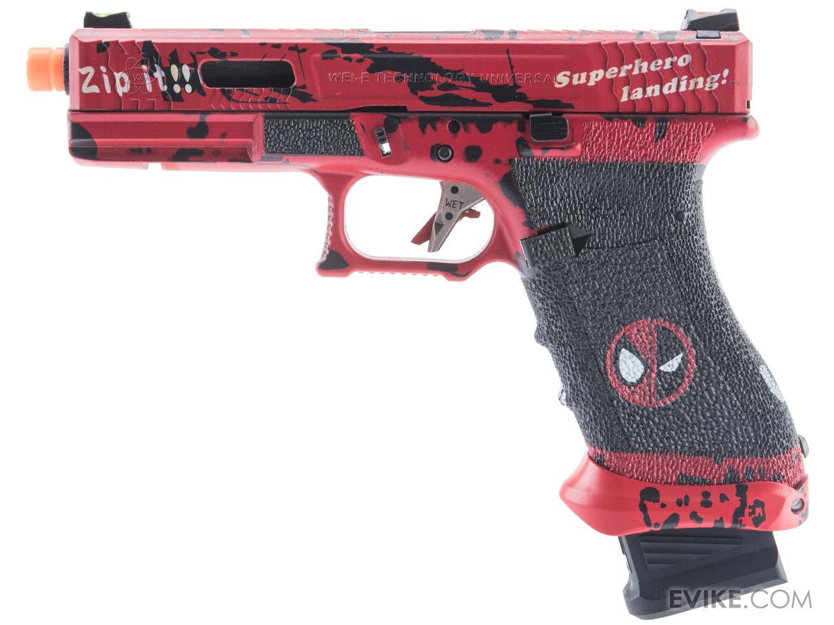Ascend "Team DP" Custom Series Gas Blowback Airsoft Pistol by WE-Tech ...