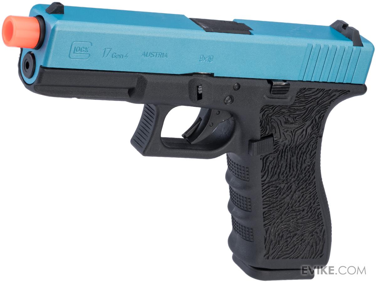 Elite Force Fully Licensed GLOCK 17 Gen.4 Gas Blowback Airsoft Pistol w/ Custom Cerakote (Color ...