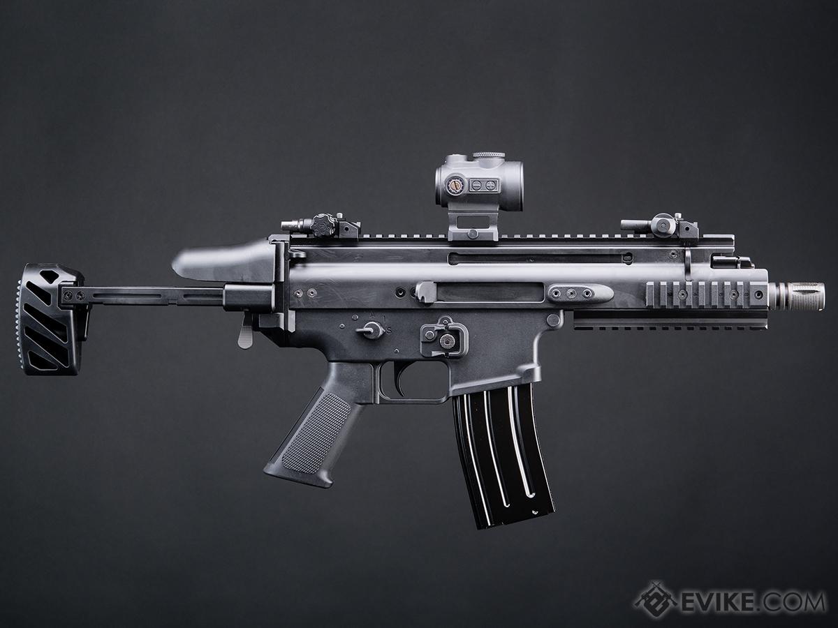 Cybergun FN Herstal-Licensed SCAR-SC Airsoft AEG Rifle by ARES (Model: PDW), Airsoft Guns ...