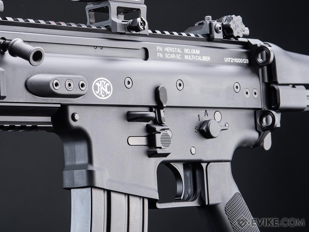 Cybergun FN Herstal-Licensed SCAR-SC Airsoft AEG Rifle by ARES (Model: PDW), Airsoft Guns ...