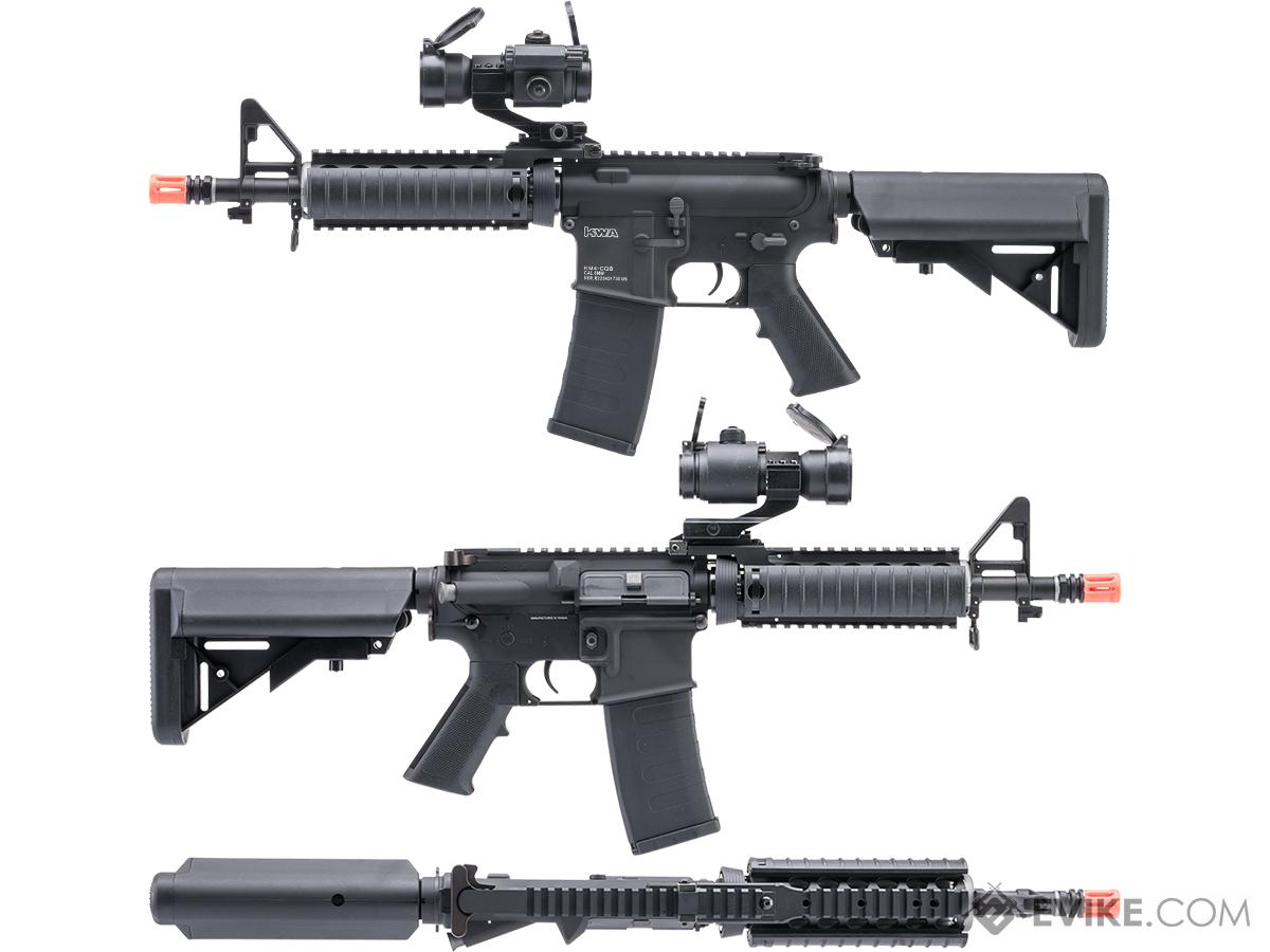 Evike Custom KWA KM4-A1 / M4 Carbine RAS-II Airsoft AEG Rifle (Package ...