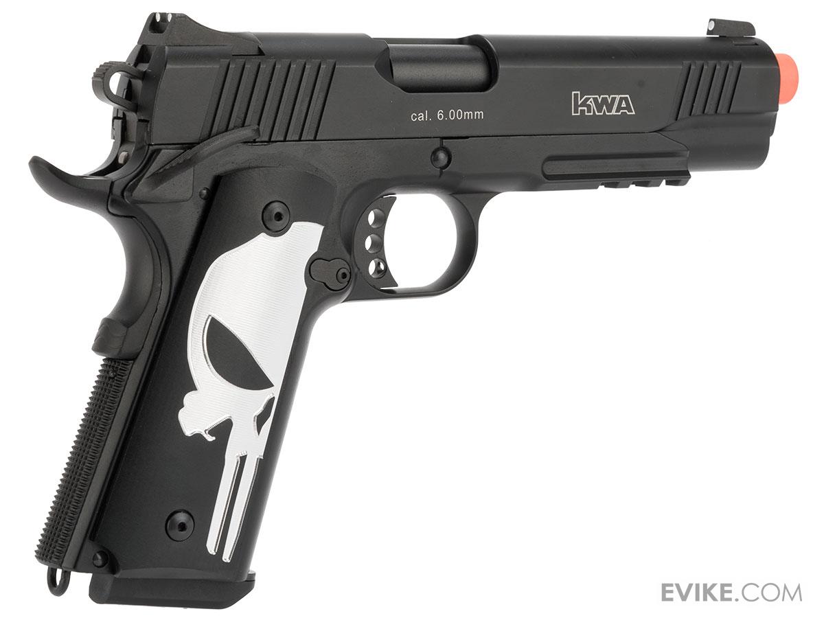 Evike.com KWA M1911 "Butcher" Angel Custom Enhanced Gas Blowback ...