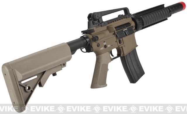 Evike Custom Class I G&P M4 CQB-R Airsoft AEG Rifle w/ Crane Stock ...