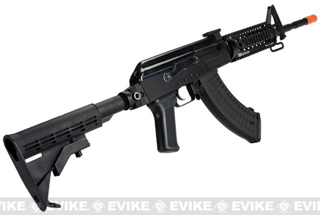 z Evike Custom AK4 Daniel Defense Omega 7 Full Metal Airsoft AEG Rifle ...