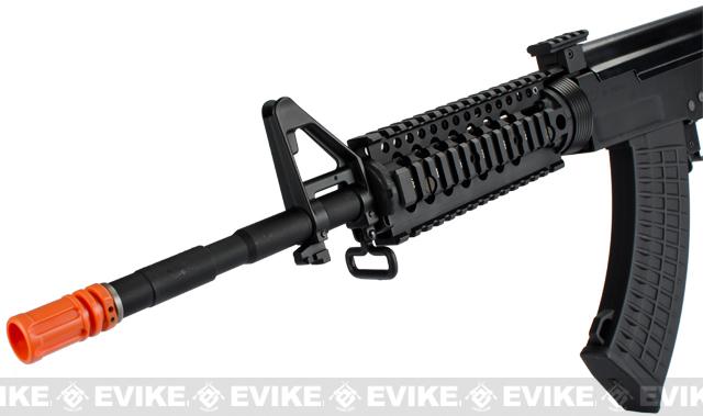 z Evike Custom AK4 Daniel Defense Omega 7 Full Metal Airsoft AEG Rifle ...