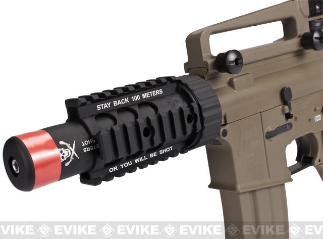 Custom G&G M4 Stubby Killer Airsoft AEG Rifle w/ Crane Stock (Package ...