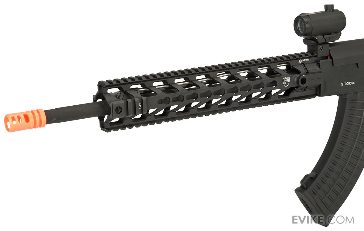 Evike Custom "AK Hybrid" Full Metal AK47 Airsoft AEG with 12" Fortis ...