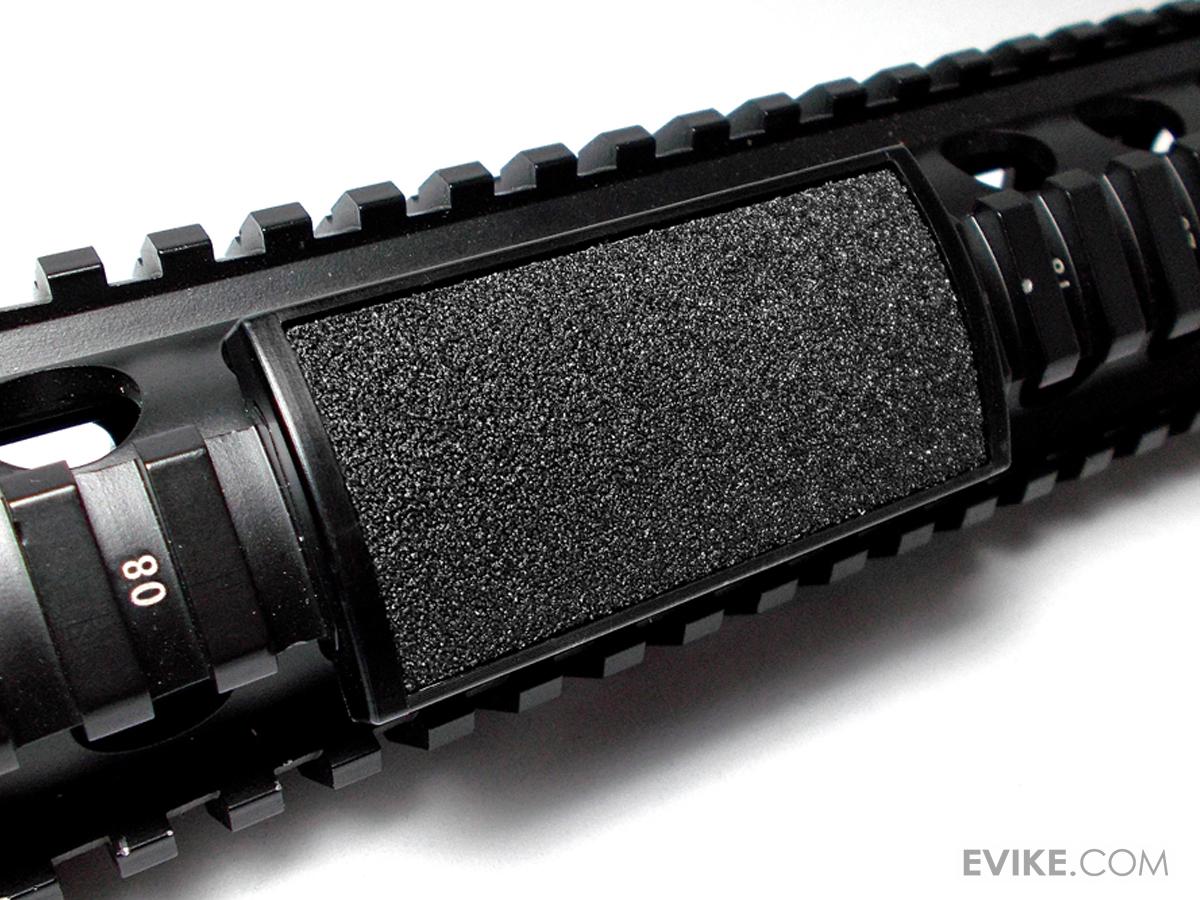 Custom Gun Rails Grit Rail Cover (Color: Black / M-LOK and Keymod ...