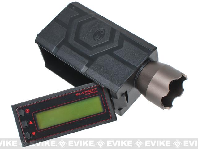 Element E1000 Airsoft Shooting Chronograph w/ Flipout LCD Display ...