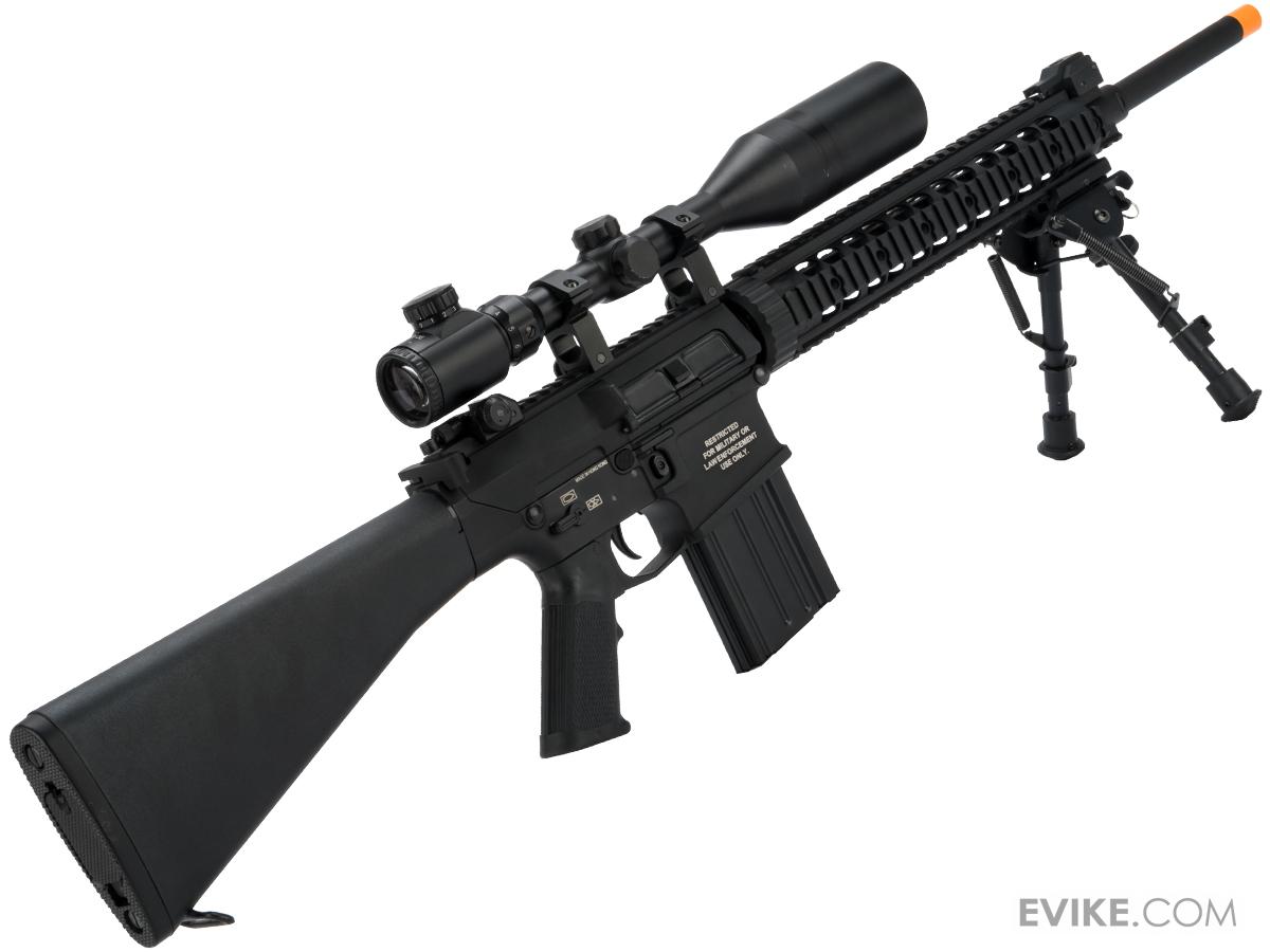 Classic Army M110 Airsoft AEG Sniper Rifle (Package: Gun Only), Airsoft Guns, Airsoft Electric ...