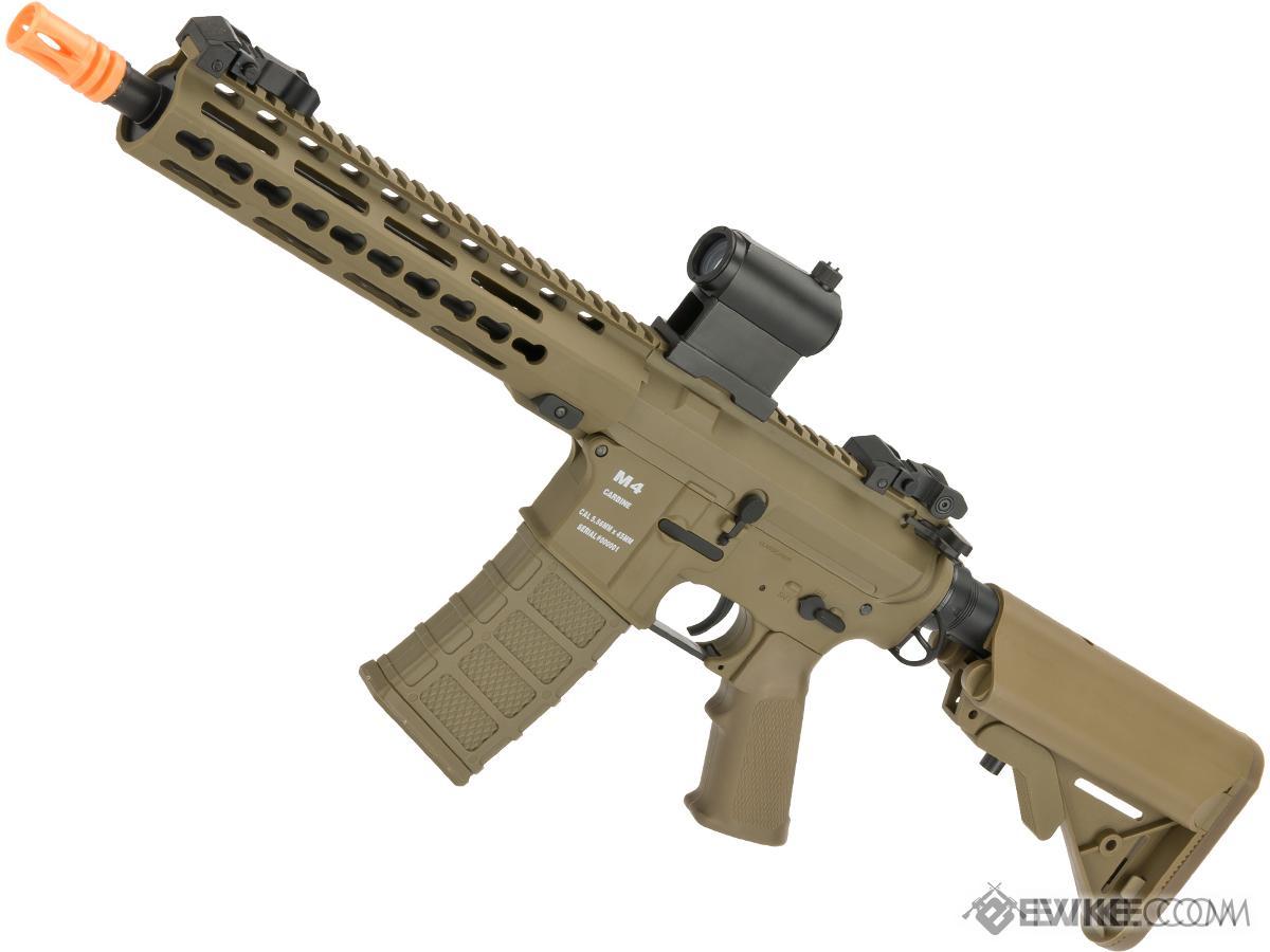 Classic Army Polymer KM10 M4 Airsoft AEG Rifle w/ 10" KeyMod Handguard ...