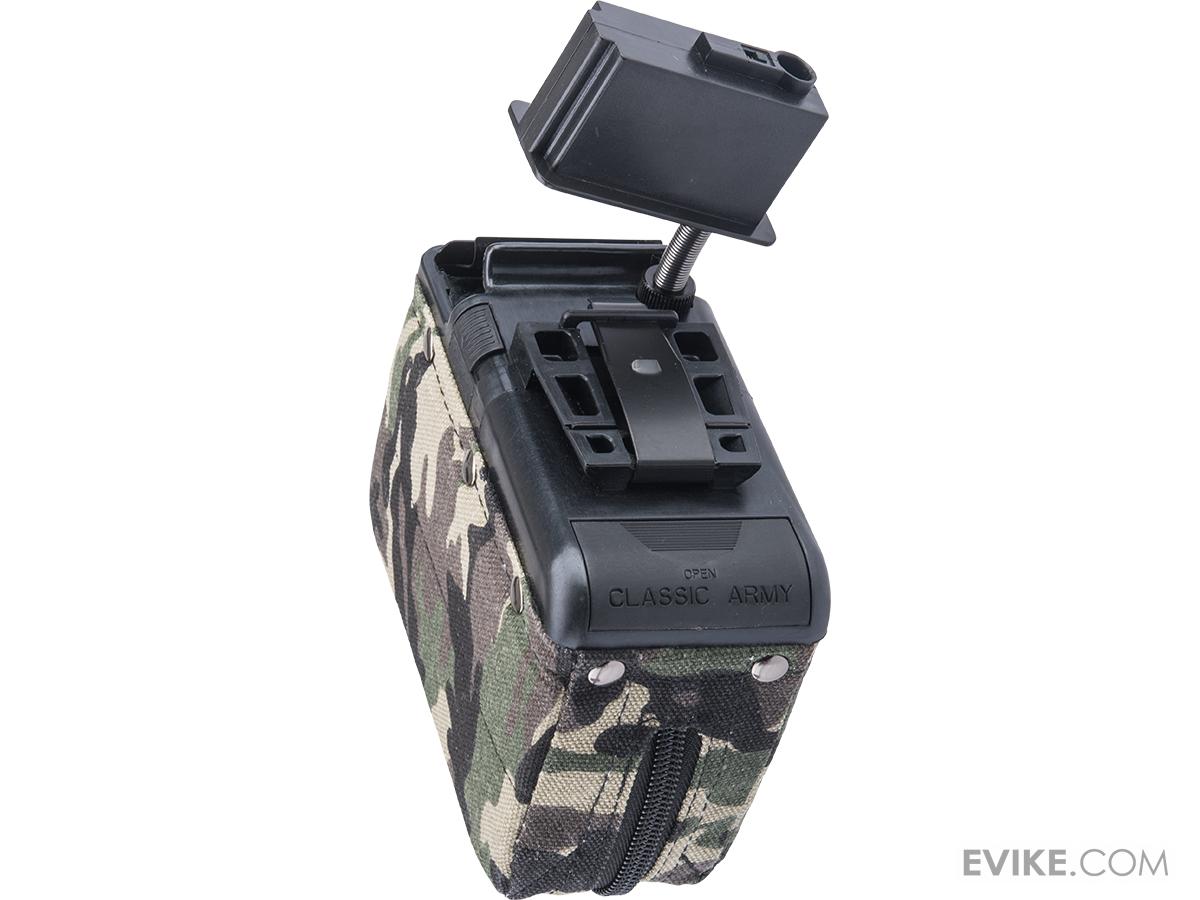 Classic Army 1200 Round Box Magazine for Airsoft M249 AEG Light Machine ...