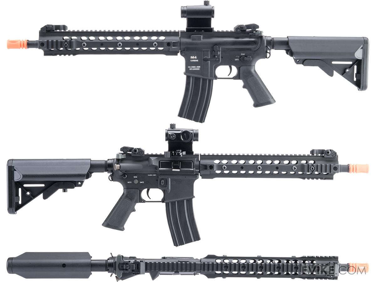 Classic Army ARS3 Modular Rail M4 Airsoft AEG (Color: Black), Airsoft ...