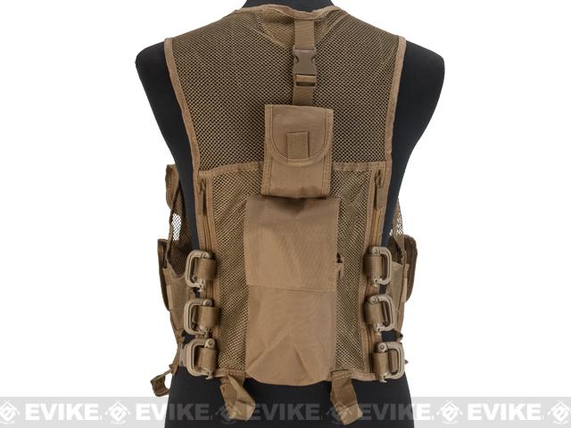 NcStar VISM Lightweight Mesh Tactical Vest (Color: Tan), Tactical Gear ...