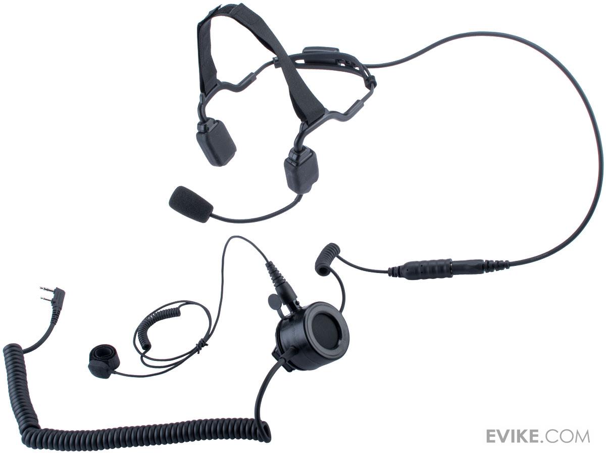 Code Red Headsets Tactical Bone Conduction Headset (Model: Kenwood 2 ...