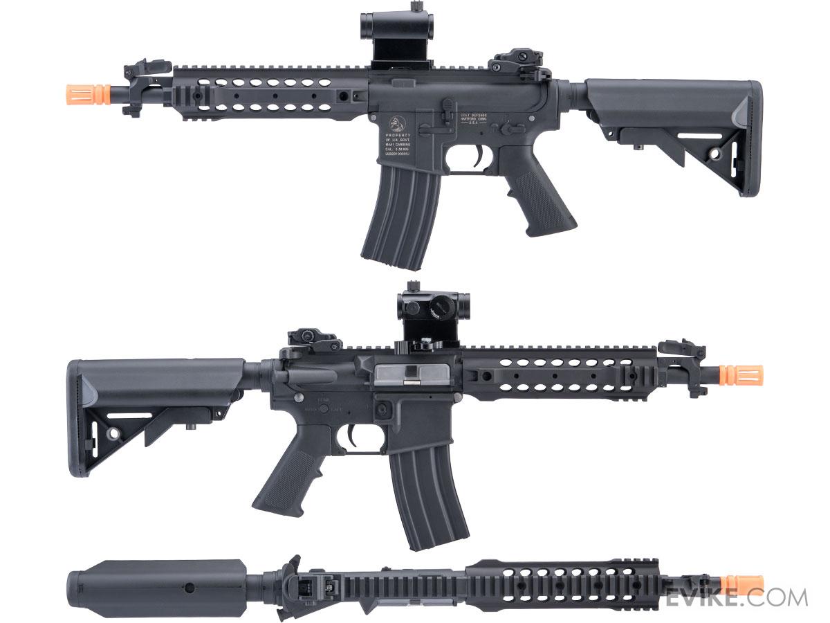 Cybergun Licensed Colt Sportsline M4 AEG Rifle w/ G3 Micro-Switch Gearbox (Model: URX 8" / Black ...