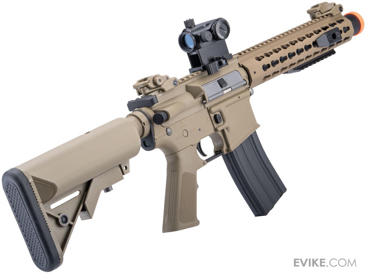 Cybergun Licensed Colt Sportsline M4 AEG Rifle w/ G3 Micro-Switch Gearbox (Model: Tan / Keymod ...