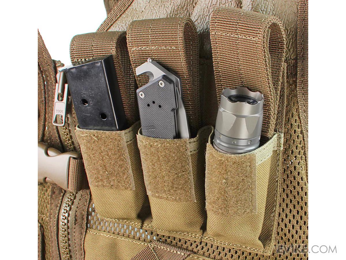 Condor Crossdraw Tactical Vest (Color: Black / Medium-Large), Tactical ...