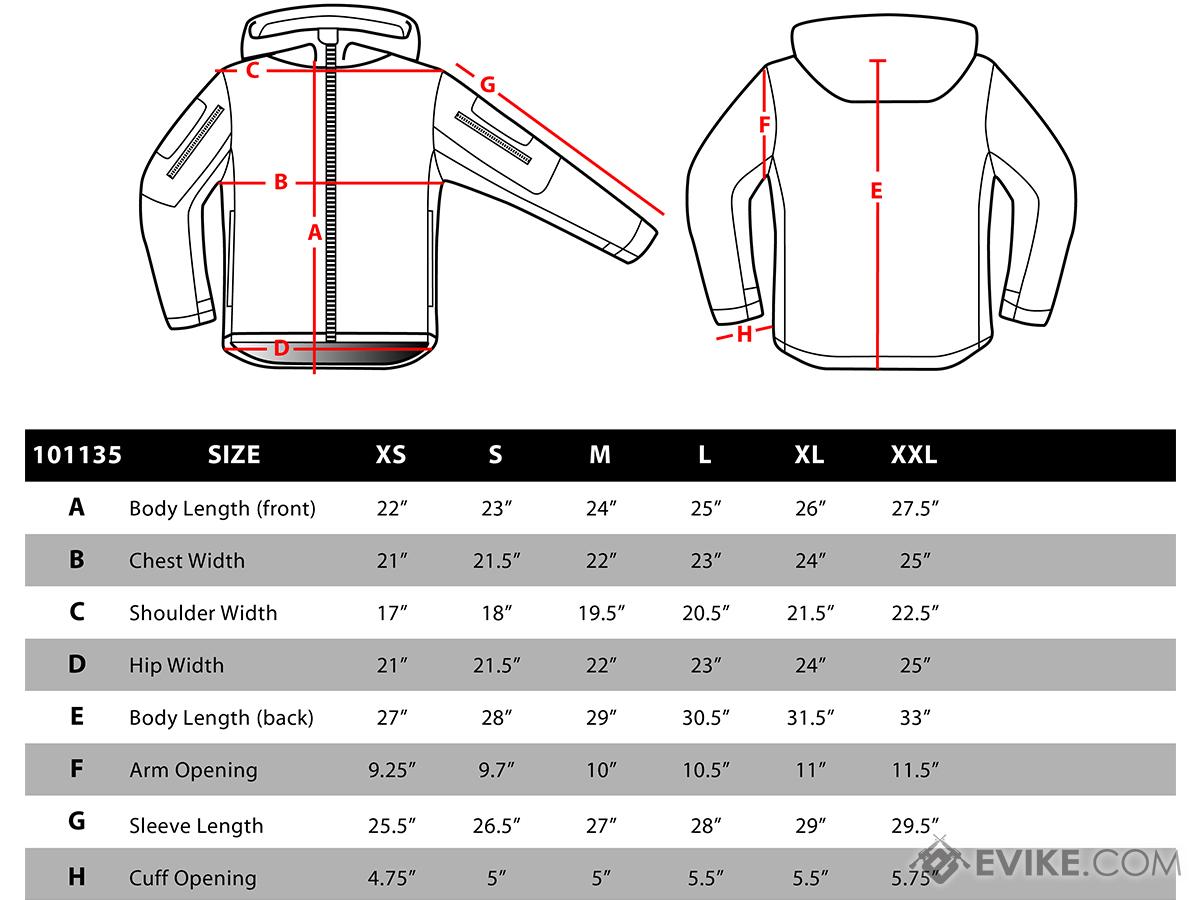 Condor Meridian Fleece Hoody (Color: Black / XX-Large), Tactical Gear ...