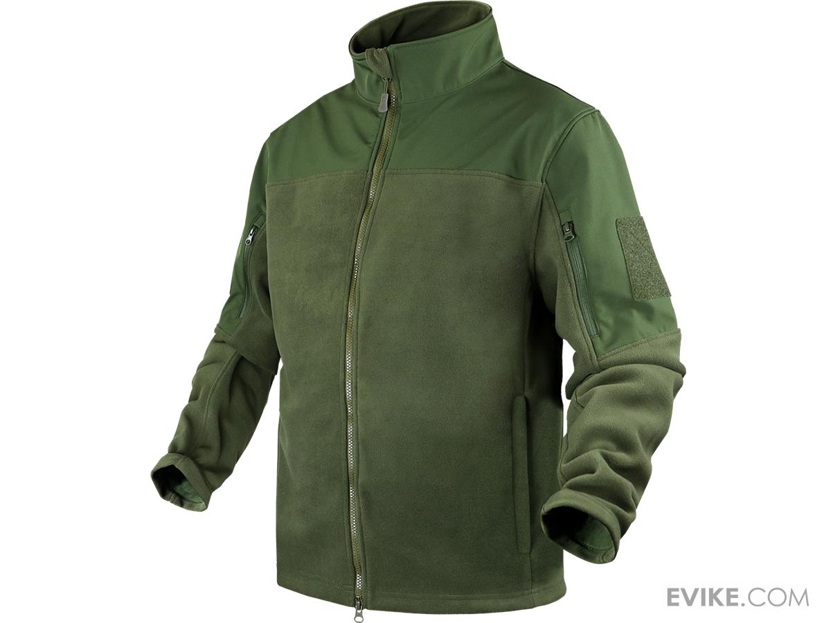 Condor Bravo Fleece Jacket (Color: OD Green / Medium), Tactical Gear ...