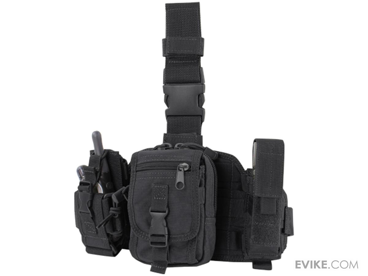 Condor Tactical Utility Leg Rig (Color: Black), Tactical Gear/Apparel ...