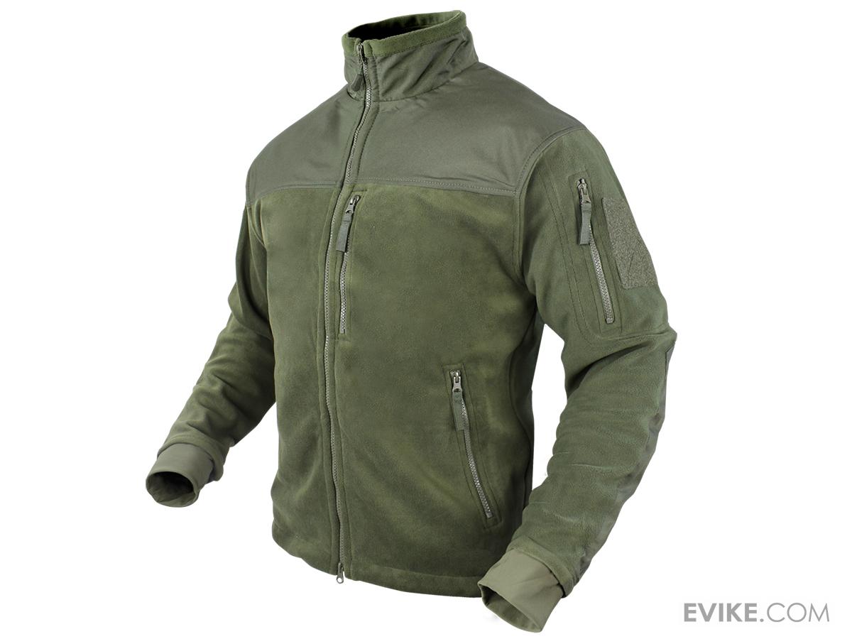 Condor Alpha Fleece Jacket (Color: OD Green / Medium), Tactical Gear ...