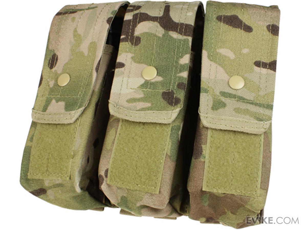 Triple M4 / AK MOLLE Ready Magazine Pouch by Condor (Color: Multicam ...