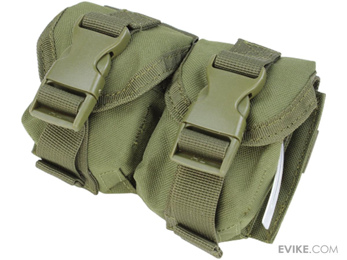 Condor Tactical Double Frag Grenade Pouch (Color: OD Green), Tactical ...