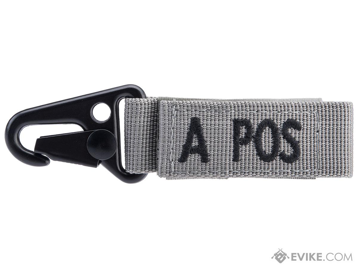 Condor Blood Type Keychain (Model: A POS / ACU), Tactical Gear/Apparel ...