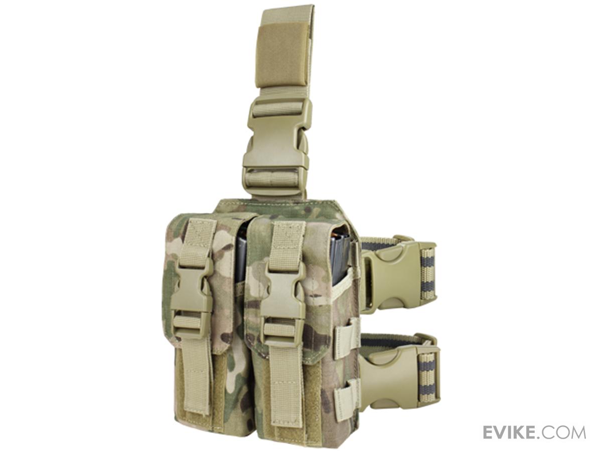 Condor Drop Leg M4 Mag Pouch (Color: Multicam), Tactical Gear/Apparel ...