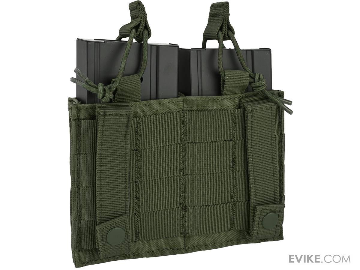 Condor MOLLE Double Kangaroo M14 & Pistol Mag Pouch (Color: OD Green ...