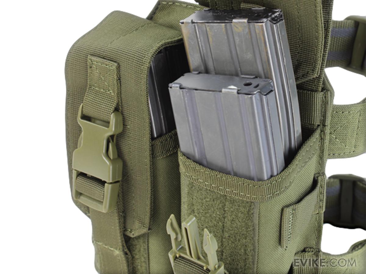 Condor Drop Leg M4 Mag Pouch (Color: Coyote Brown), Tactical Gear ...