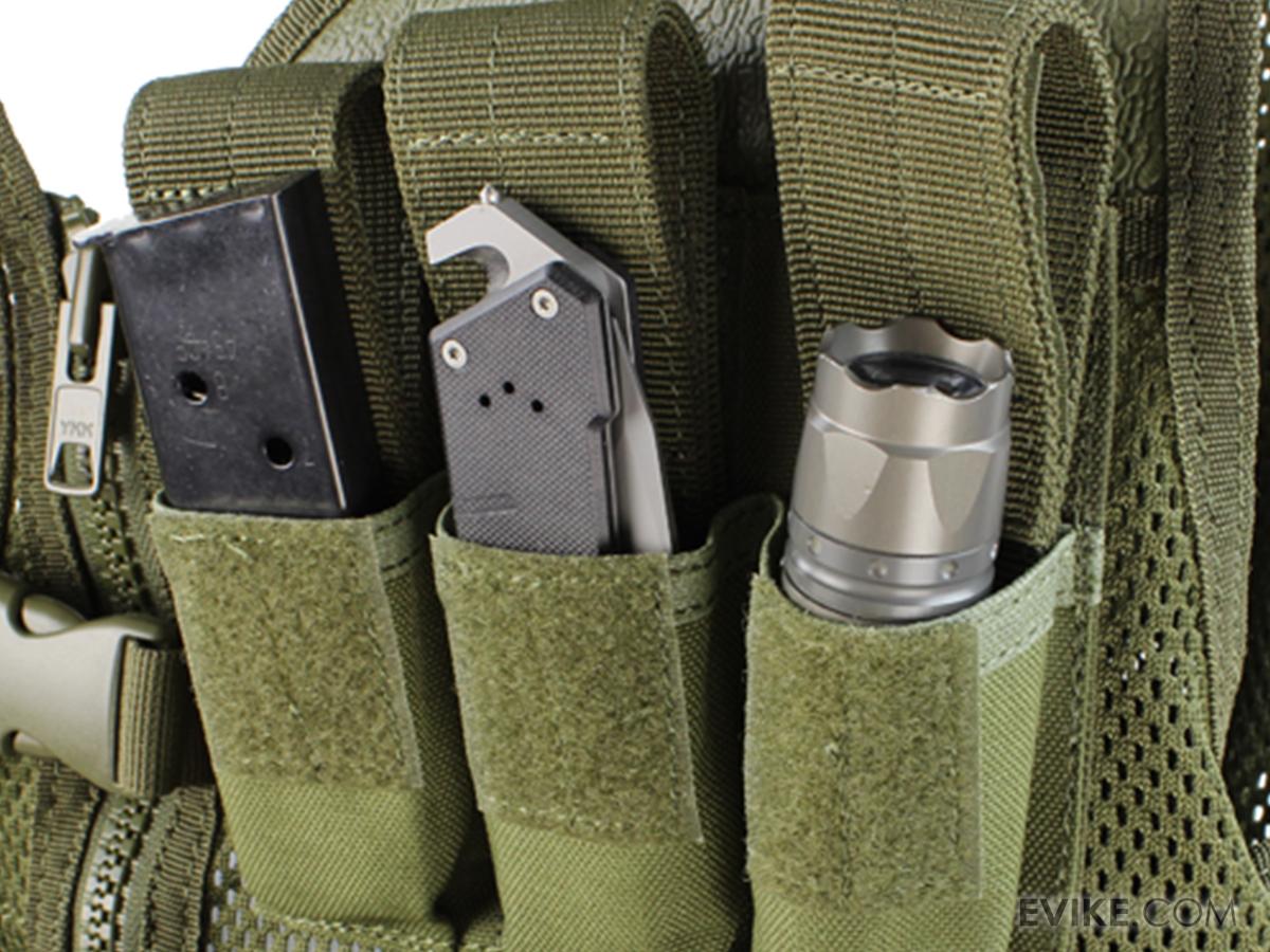 Condor Crossdraw Tactical Vest (Color: Coyote / Medium-Large), Tactical ...