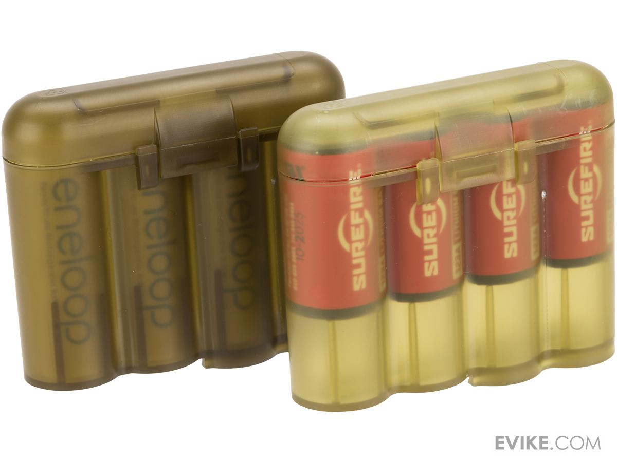 Condor Plastic Battery Cases - Set of 4 (Color: Tan / Brown ...