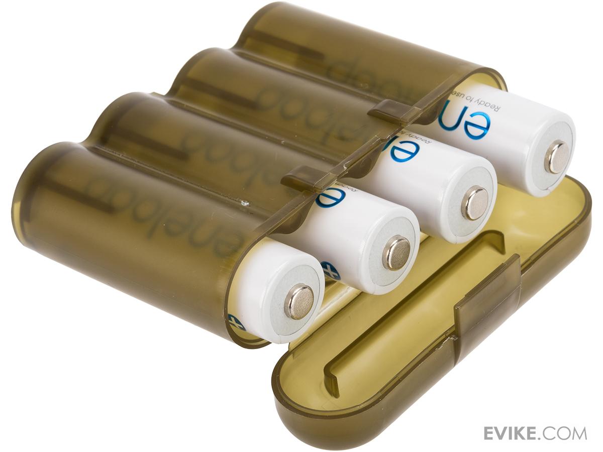 Condor Plastic Battery Cases - Set of 4 (Color: Tan / Brown ...