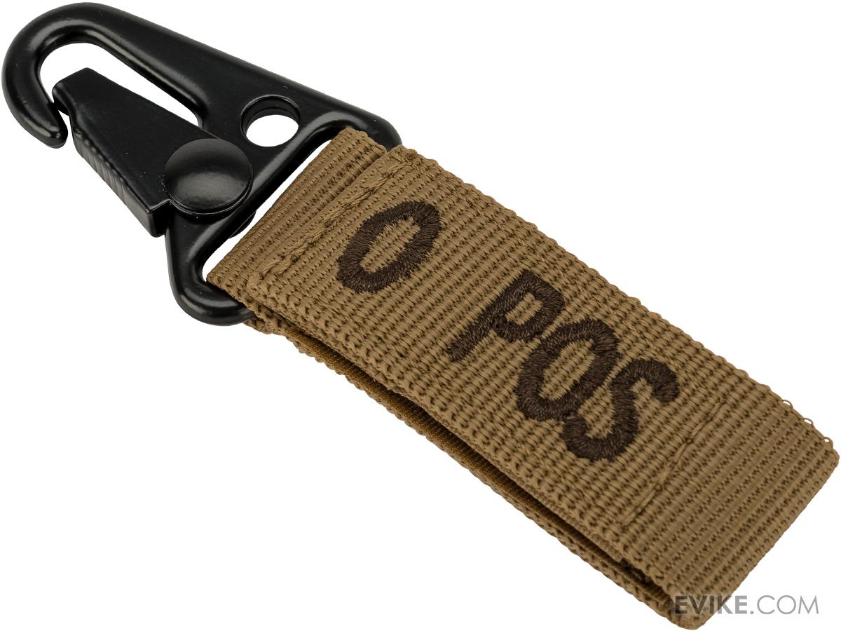 Condor Blood Type Keychain (Model: O POS / Coyote Brown), Tactical Gear ...