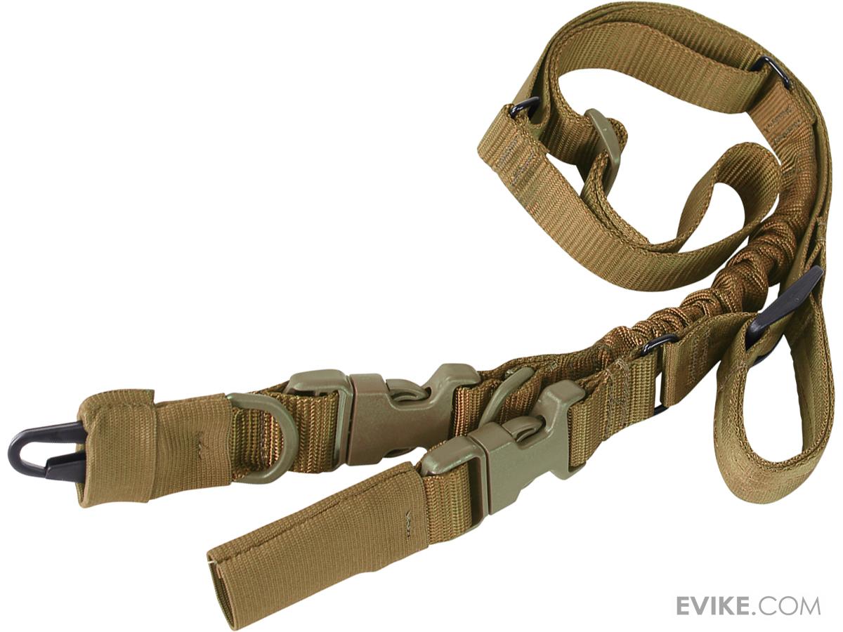 Condor STRYKE Two Point Bungee Sling (Color: Coyote Brown), Tactical ...