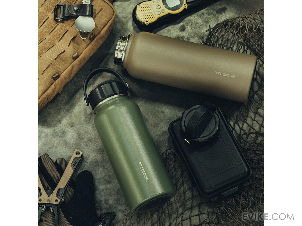 Condor Double-Walled Vacuum Sealed Bottle (Color: Black / 32 oz ...