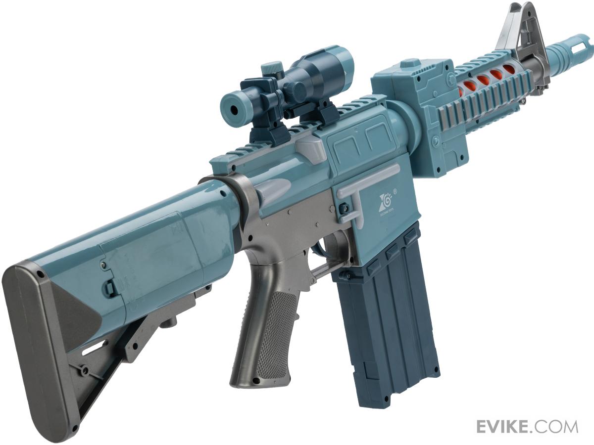 Blaze Storm Foam Blaster Semi Auto Soft Dart Rifle (Model: Stealth ...