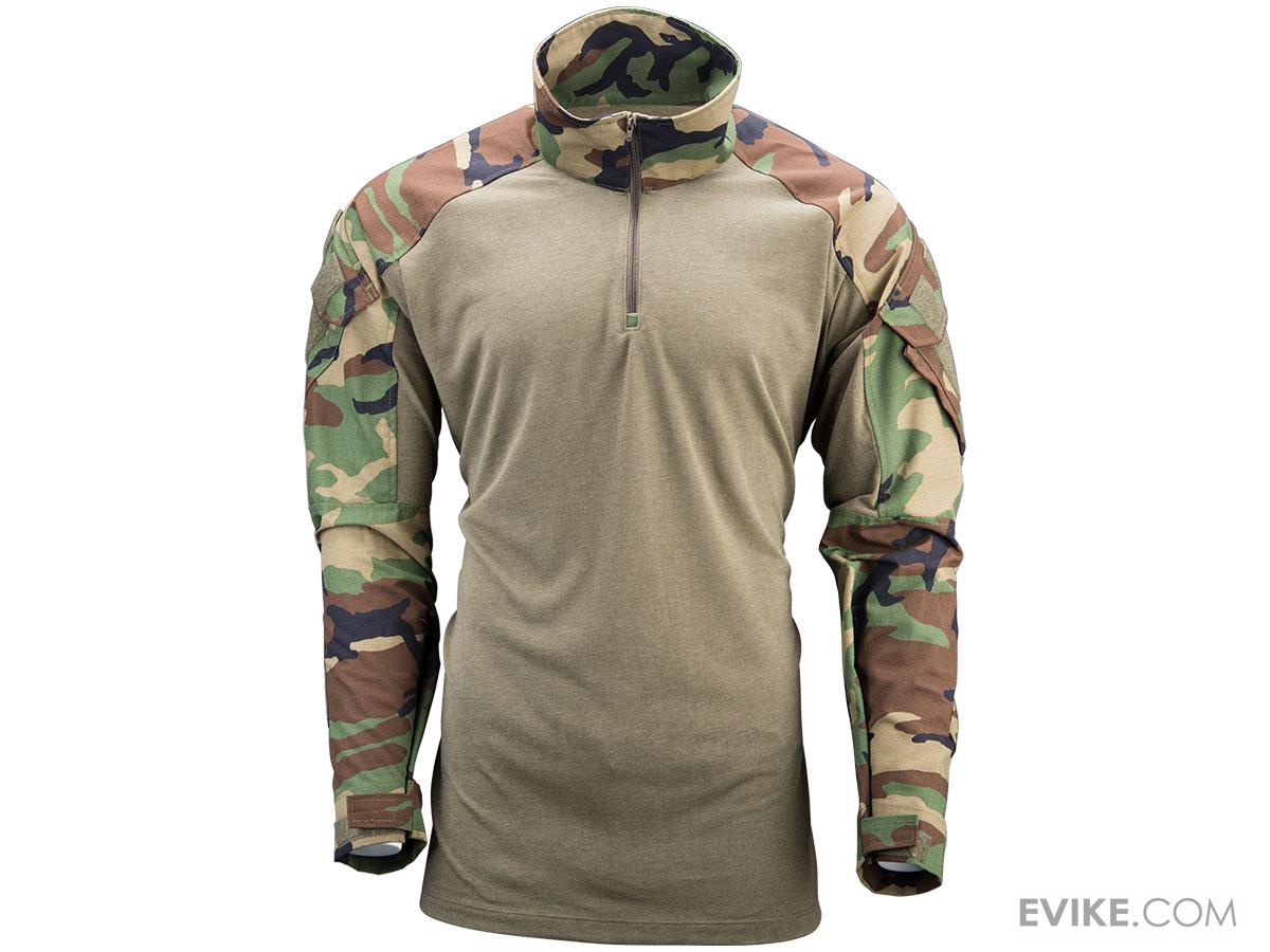 Crye Precision G3 Combat Shirt (Color: Woodland / Medium - Regular ...