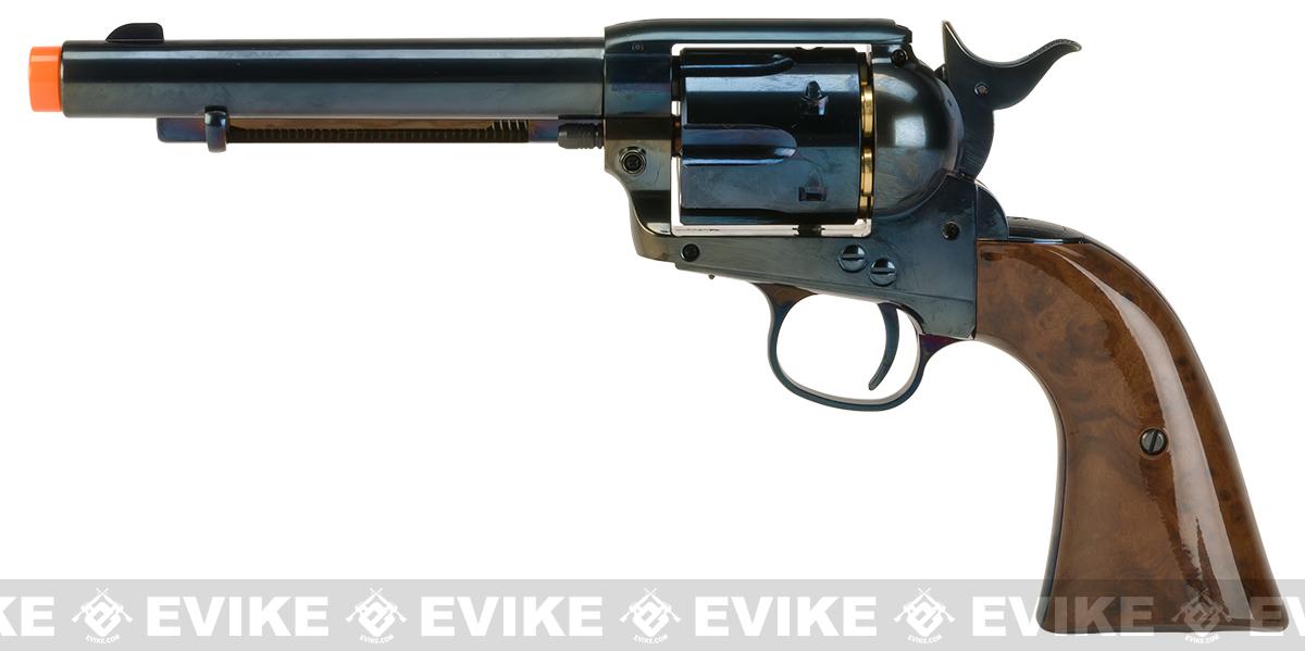 Gun Heaven CO2 Powered 1873 Single Action Airsoft Revolver (Color: High ...