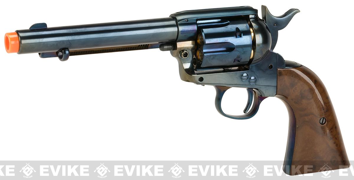 Gun Heaven CO2 Powered 1873 Single Action Airsoft Revolver (Color: High ...