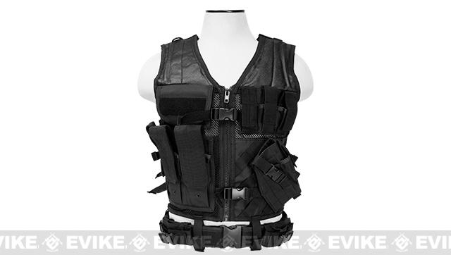 NcSTAR VISM Tactical Vest (Color: Black / X-Large), Tactical Gear ...