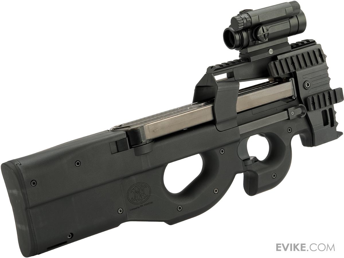 Evike.com Custom FN Herstal P90 "Swordfish" Gas Blowback Rifle, Airsoft ...