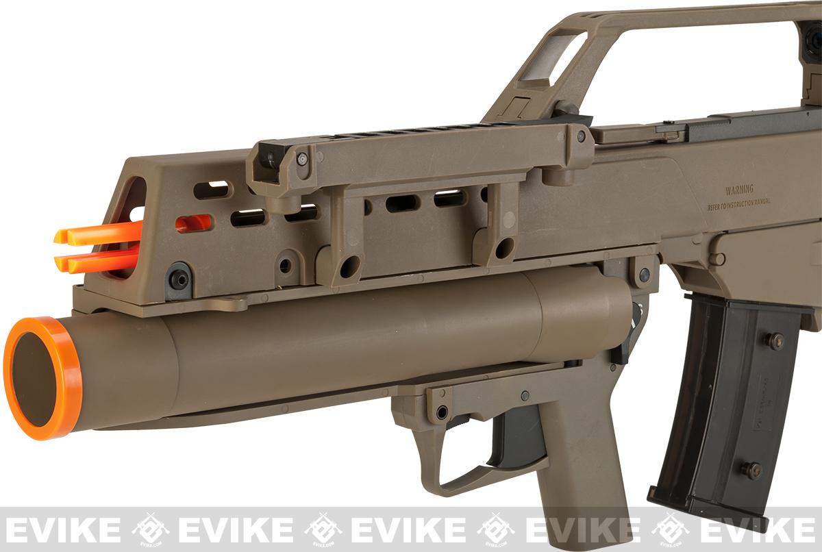 Evike Class I Custom H&K G36KV / AG36 Grenadier Airsoft AEG EBB Rifle ...